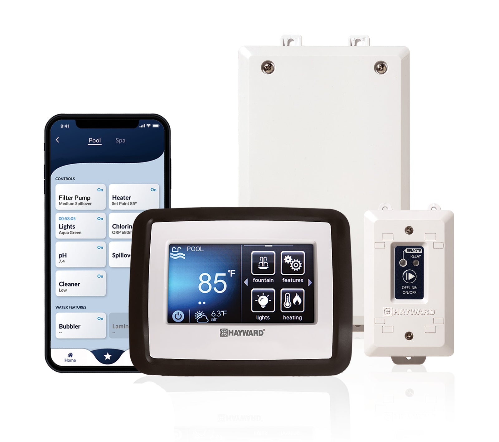 HAYWARD OmniHub Smart Pool and Spa Control (EXPERT LINE - 3 Year Warra